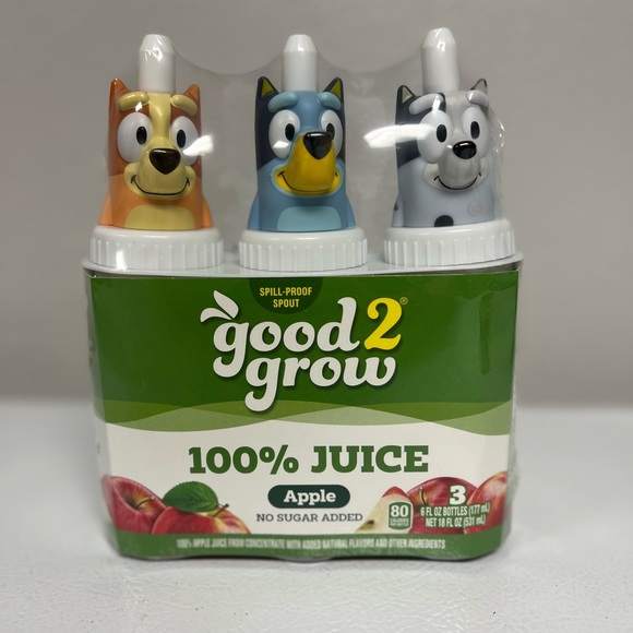Toys | New Bluey Good2grow Juice Toppers Disney Bluey Bingo Muffin Rare ...